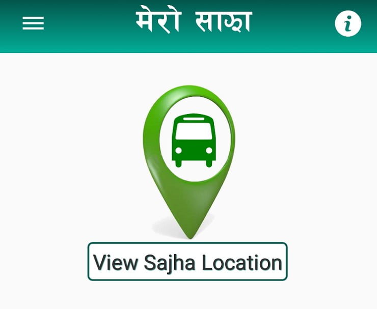 Sajha bus launches an app called "Mero Sajha" for real time bus information - NepaliTelecom