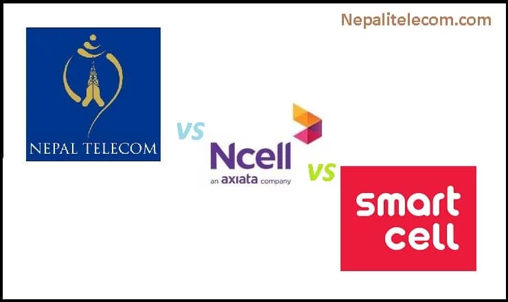 Comparison between Ntc vs Ncell vs Smart Cell 4G data - NepaliTelecom