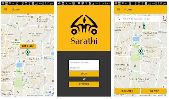 Sarathi app launches for pleasant taxi experience - NepaliTelecom