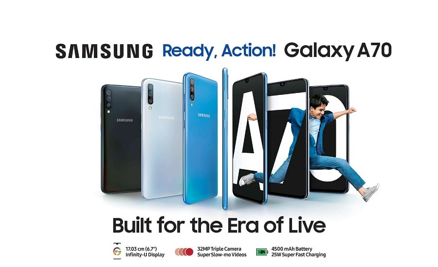 Samsung Galaxy A70 Price In Nepal NepaliTelecom Samsung Galaxy A70 Price In Nepal NepaliTelecom