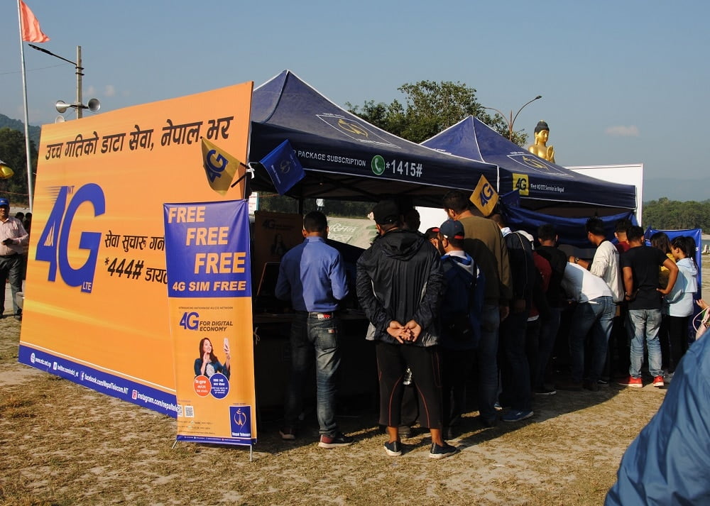 NTC promotes 4G with free SIM and musical program - NepaliTelecom