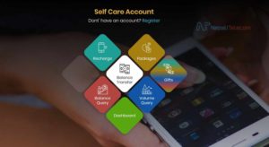 Ntc Self care portal allows to mange own account - NepaliTelecom