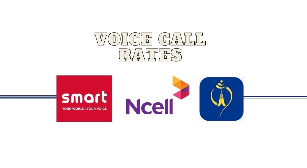 Voice Call Rates in Ncell, NTC, And SmartCell | On-net, Off-net