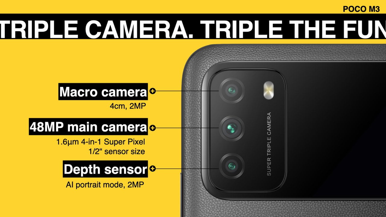 Poco M3 Price in Nepal | 6000mAh Battery & 48MP Triple Camera