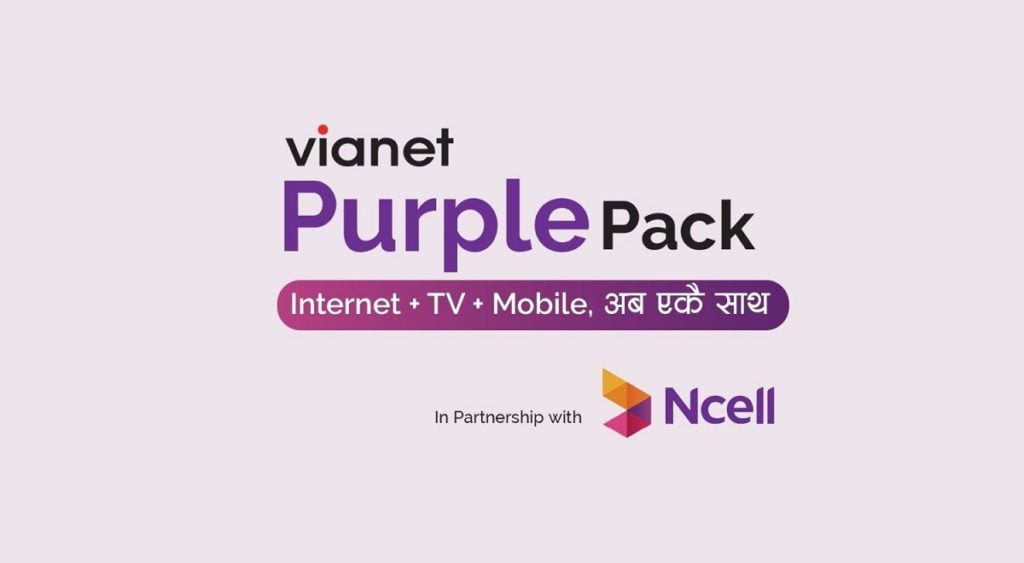 Vianet Launches Purple Pack In Partnership with Ncell | Internet and Calls