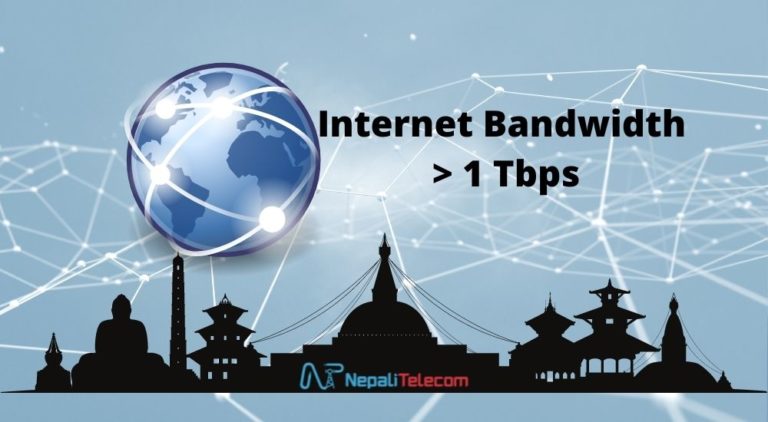 Internet Bandwidth of Nepal Touches 1 Tbps Mark