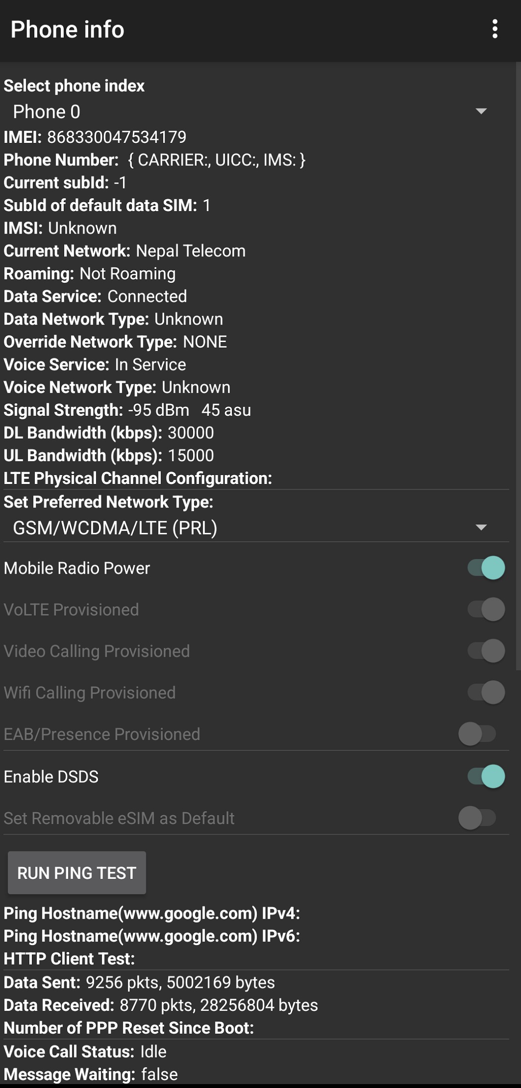 Top Android secret codes: USSD, MMI codes and their function