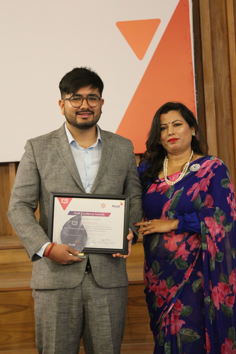 Ncell honors IOE students with scholarships, awards 2022
