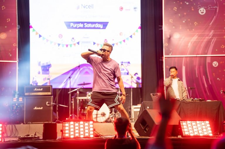 Ncell Durbarmarg Street Festival "Purple Saturday" Completed