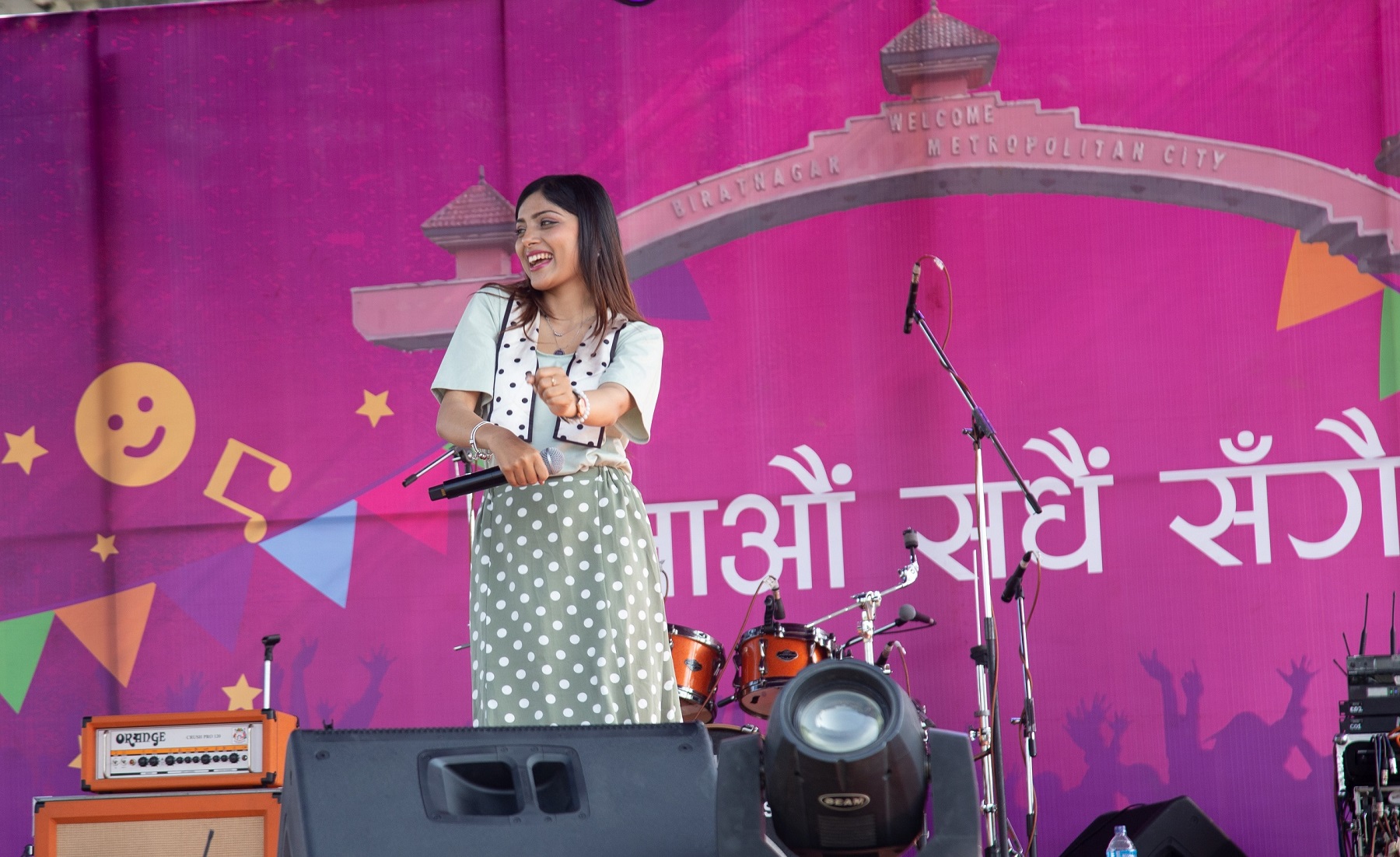 Ncell Grandly Concludes its Concert in Hatkhola, Biratnagar