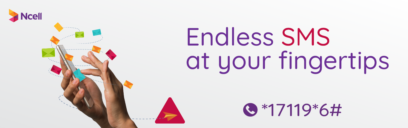 Ncell launches Mega SMS pack, 10 Thousand SMS at Rs 5,000