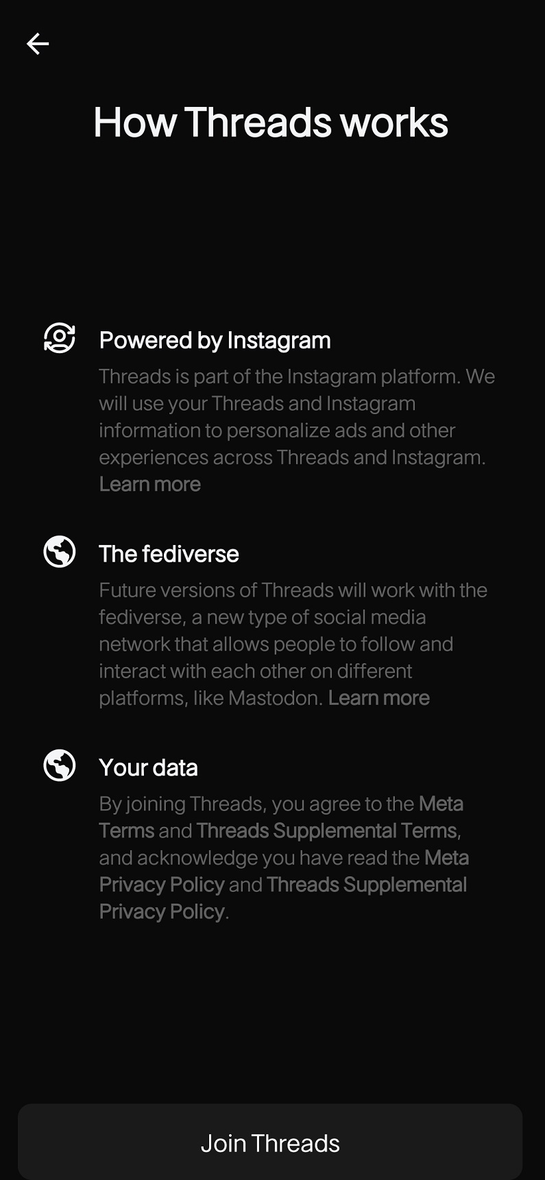 How to use Threads app in Nepal? Steps, Interface, Fediverse?