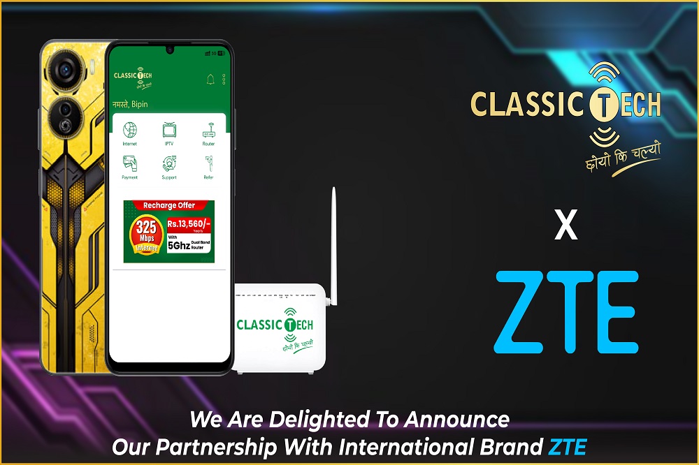 Classic Tech, ZTE partner to improve its internet network