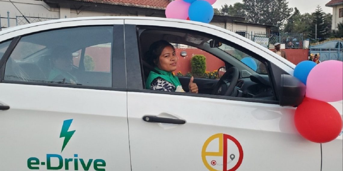 EDrive Nepal begins Ride-Sharing Service with electric Vehicles