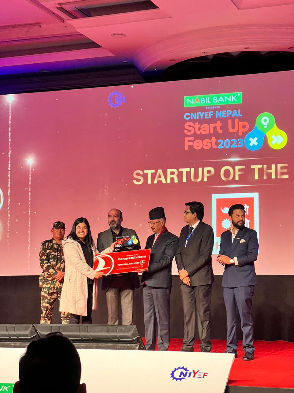 Hamro Patro Health bags CNIYEF Startup of the Year Award 2023