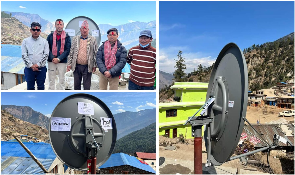 Kacific launches high-speed satellite internet in Soru, Karnali