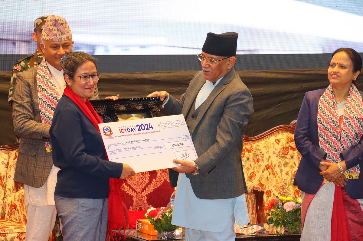 Ncell Acting CTO Lena Keshari Kansakar wins National ICT Excellence ...