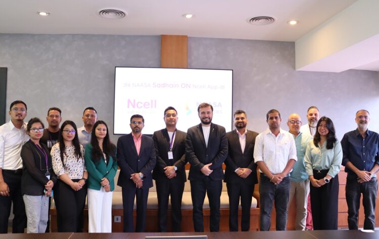 Ncell partners NAASA Securities, get share market services online