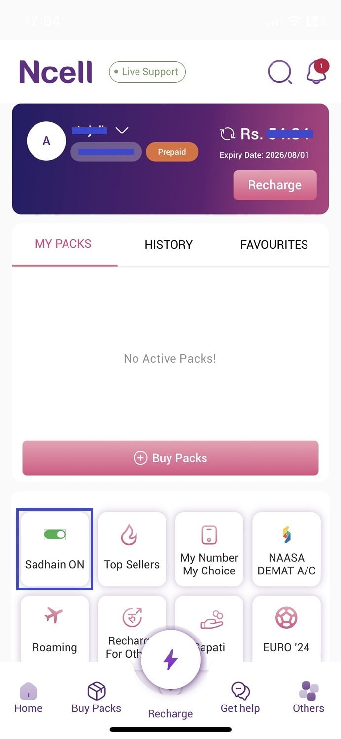 Ncell Sadhain On Pack review: Recounting my experiences with it