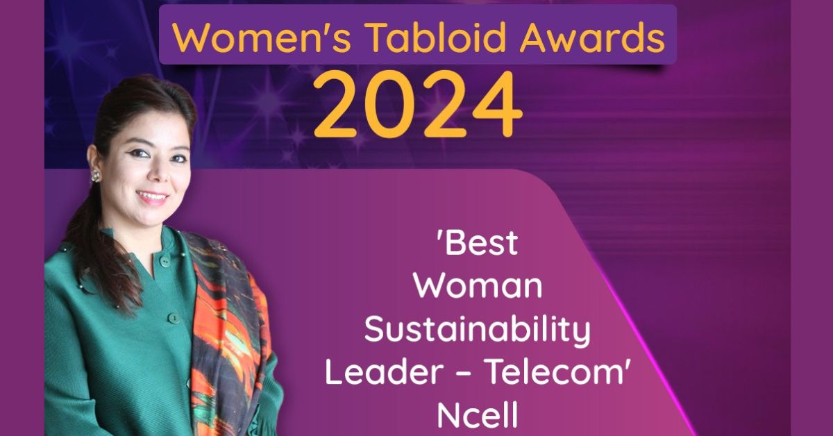 Ncell’s Bishakha Khadka wins ‘Best Woman Sustainability Leader' award