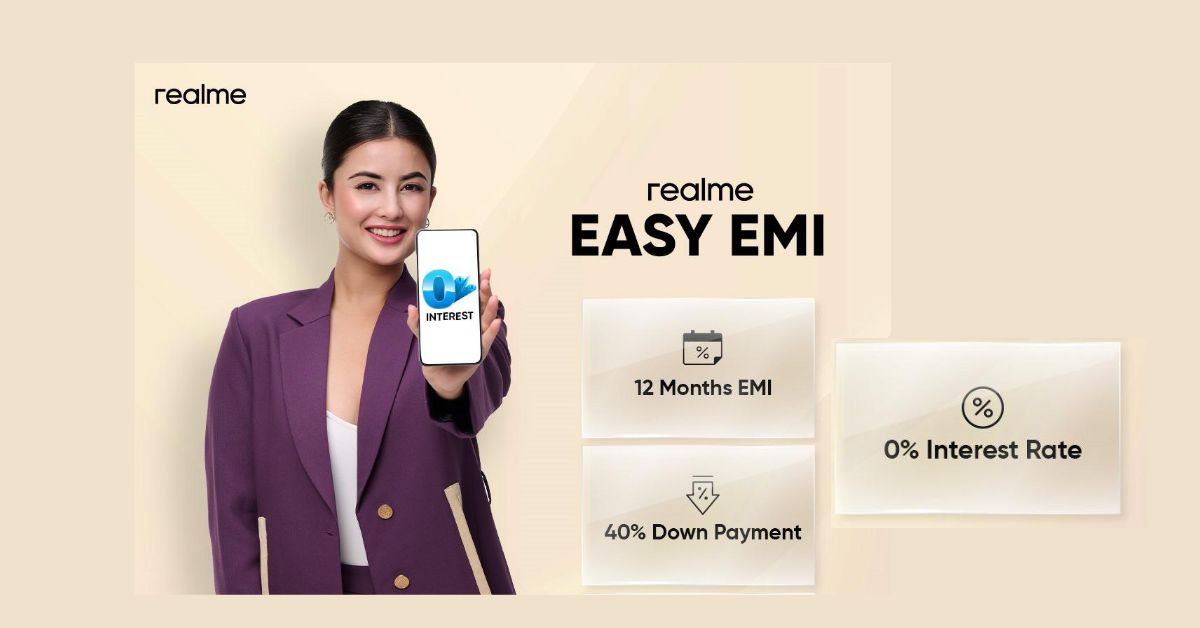 realme brings 0% EMI offer on brand-new phone purchases