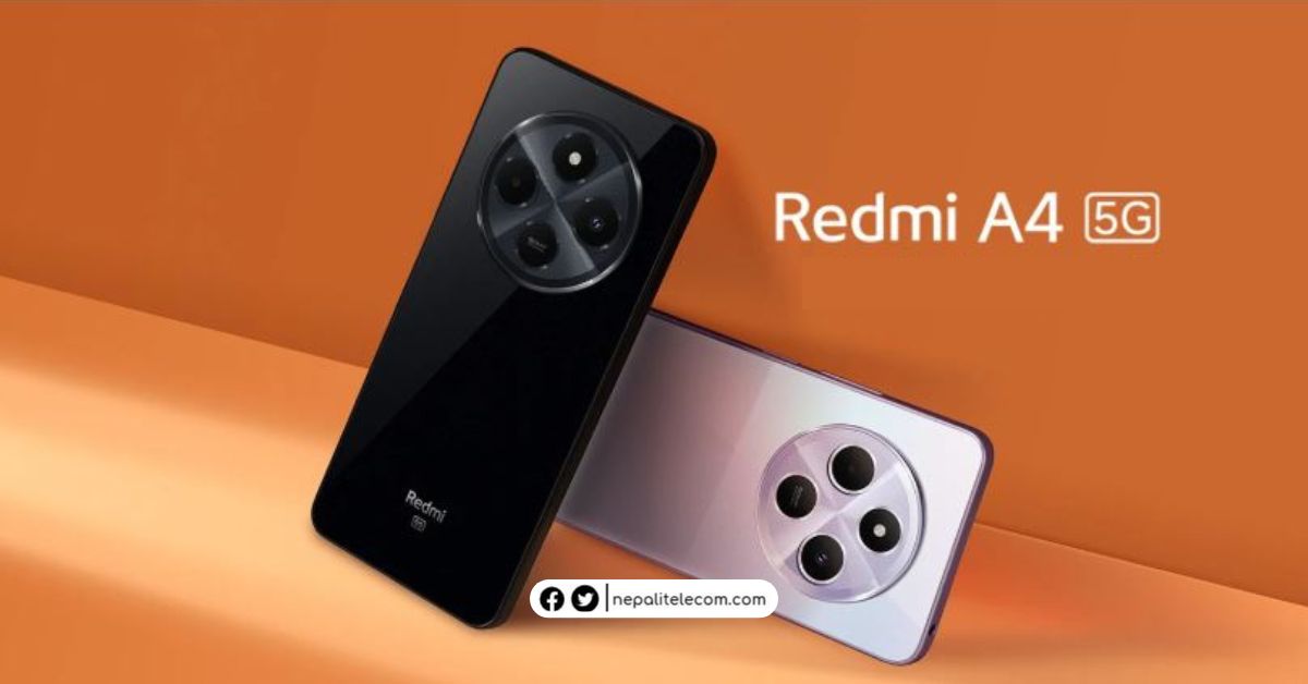 Redmi A4 5G unveiled, Find specs and expected price in Nepal