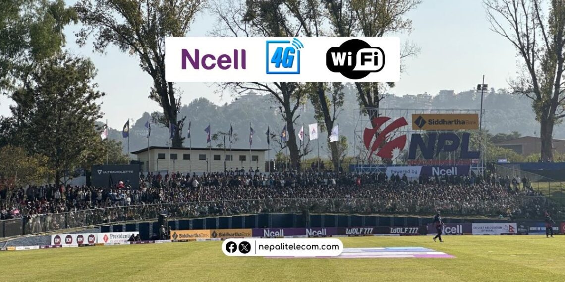 Ncell deploys 4G cells, free WiFi hotspots for NPL matches