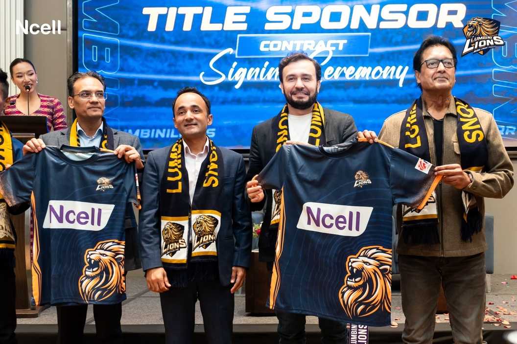 Ncell signs up to become the main sponsor of Lumbini Lions