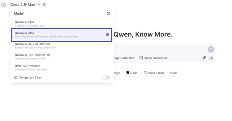 Alibaba launches Qwen 2.5 Max on AI chatbot, beats ChatGPT