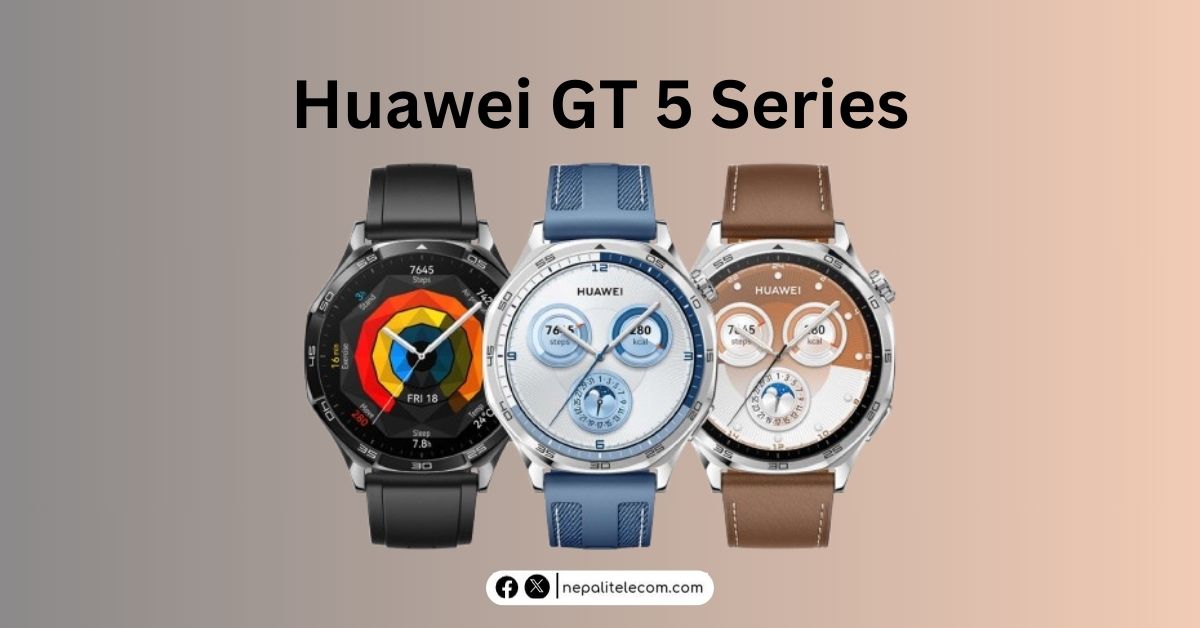 Huawei Watch GT 5 series price in Nepal and specifications