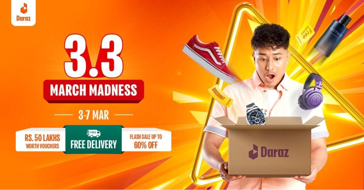 Daraz 3.3 March Madness offer | Shopping and Saving