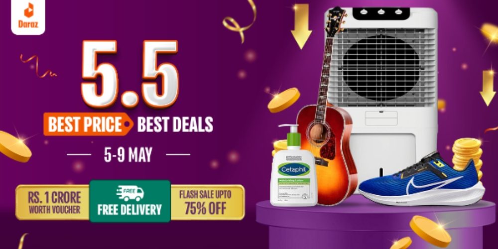 Daraz Brings 5.5 Sale, “Best Price, Best Deal Offer”