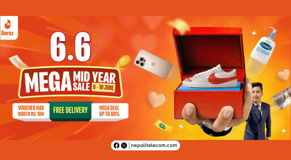 Daraz announces mid-year "6.6" sale with up to 80% off