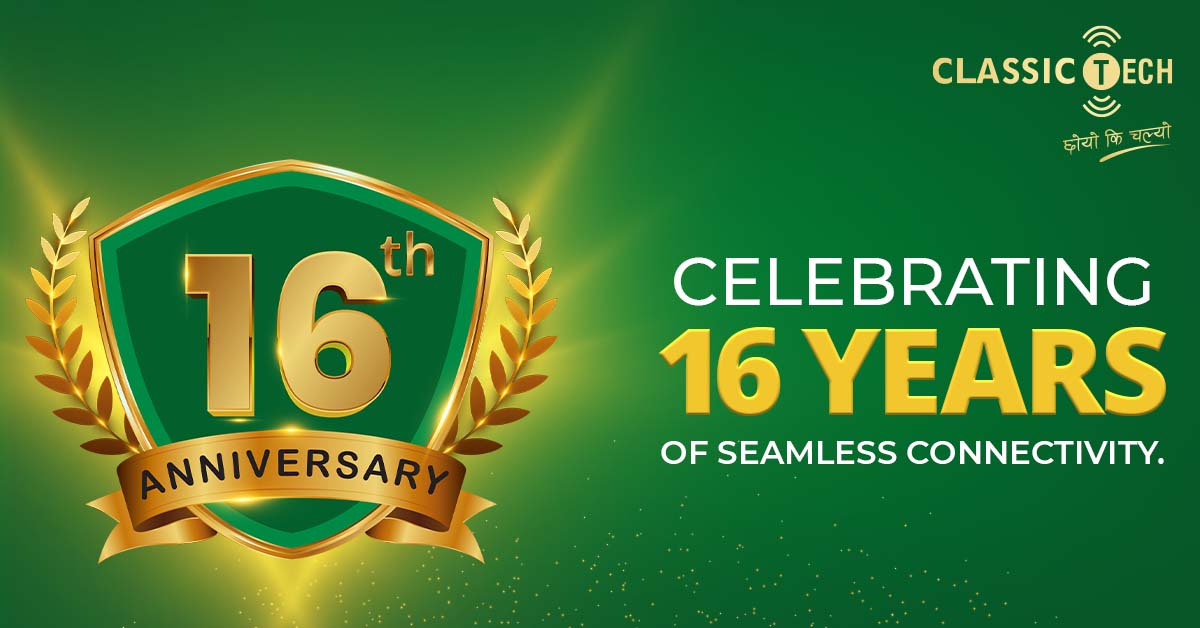 Classic Tech 16th anniversary with an exciting offer
