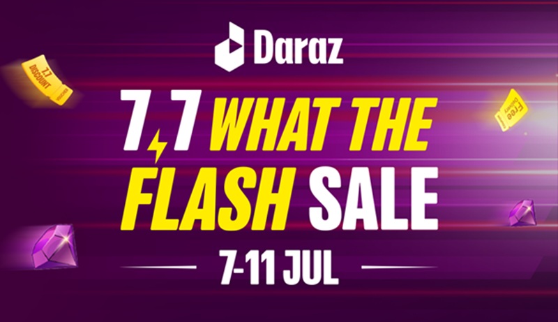 Daraz Announces July 7.7 Sale With Up to 70% off, vouchers