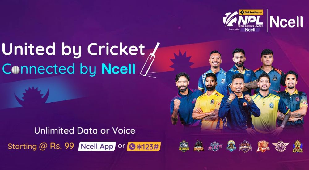 Ncell partners for NPL Season 2, promote unity, spirit of cricket