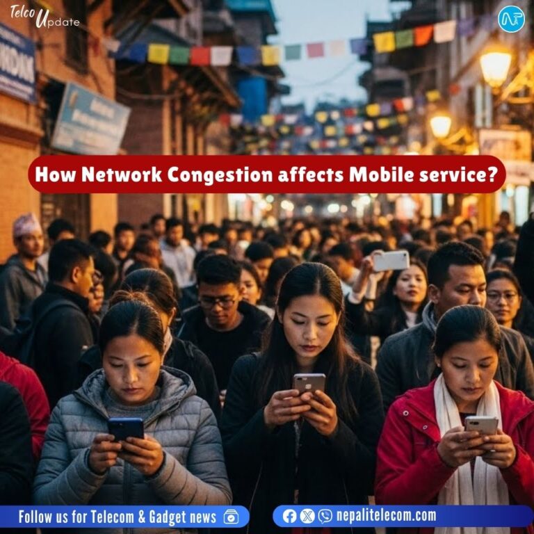 How network congestion affects mobile service?
