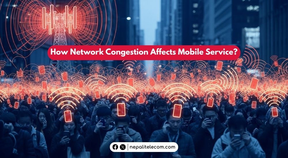 How network congestion affects mobile service?
