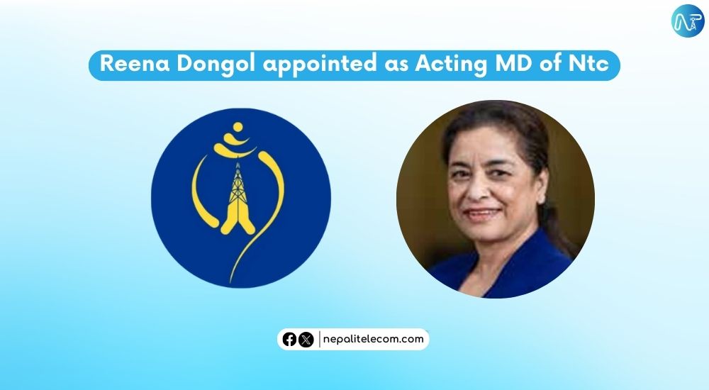 Reena Dongol Appointed as new acting MD of Nepal Telecom